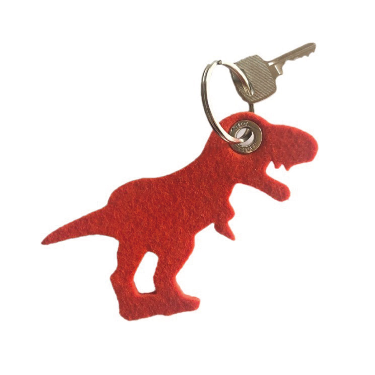 Key Fob -Dinosaur- Orange – graf lantz